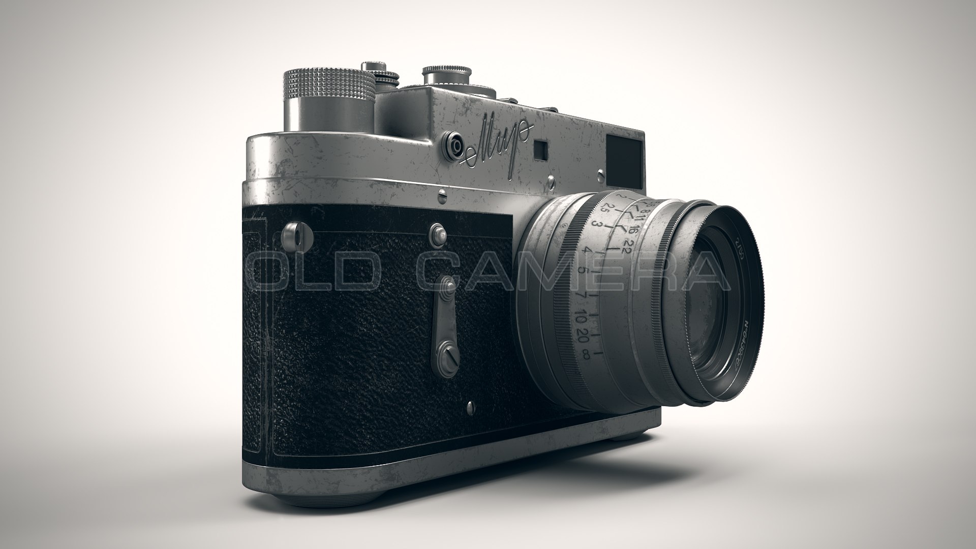 Oldschool Camera PBR 3D 모델 - TurboSquid 2071388