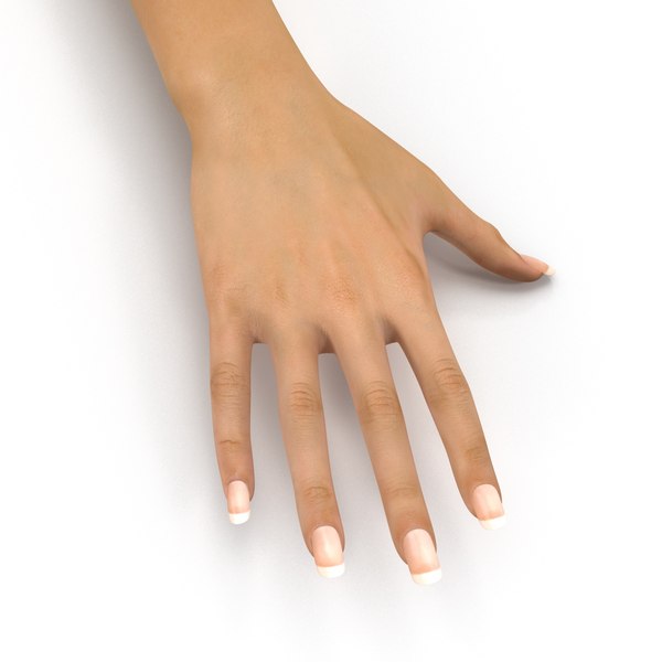 3d female hand model