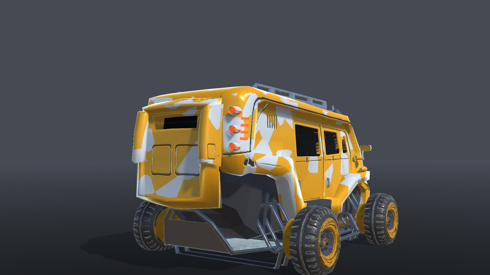 Sci Fi Van 3D Model - TurboSquid 1866815