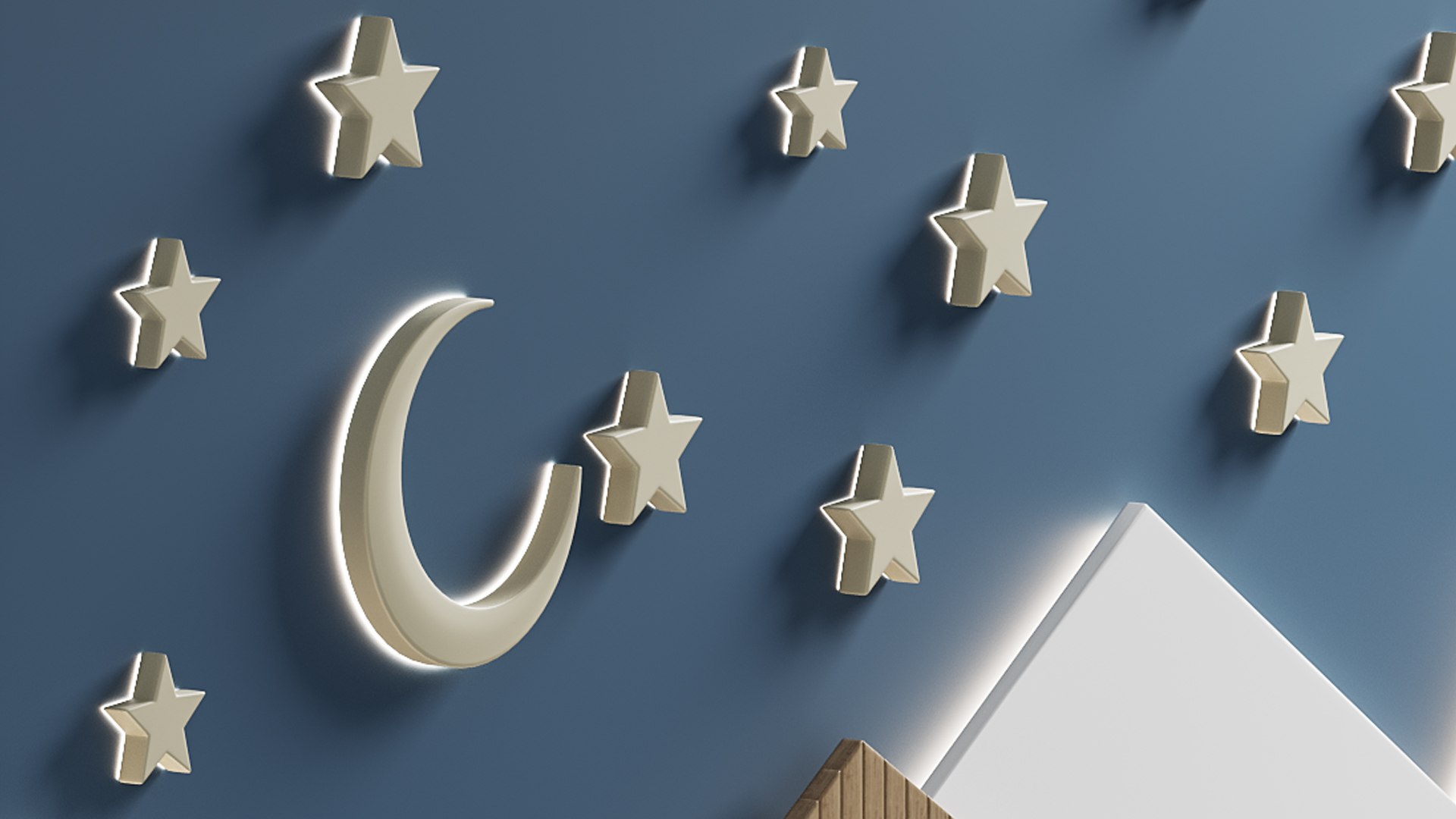 Kids Wall Panel 1 3D Model - TurboSquid 2375543