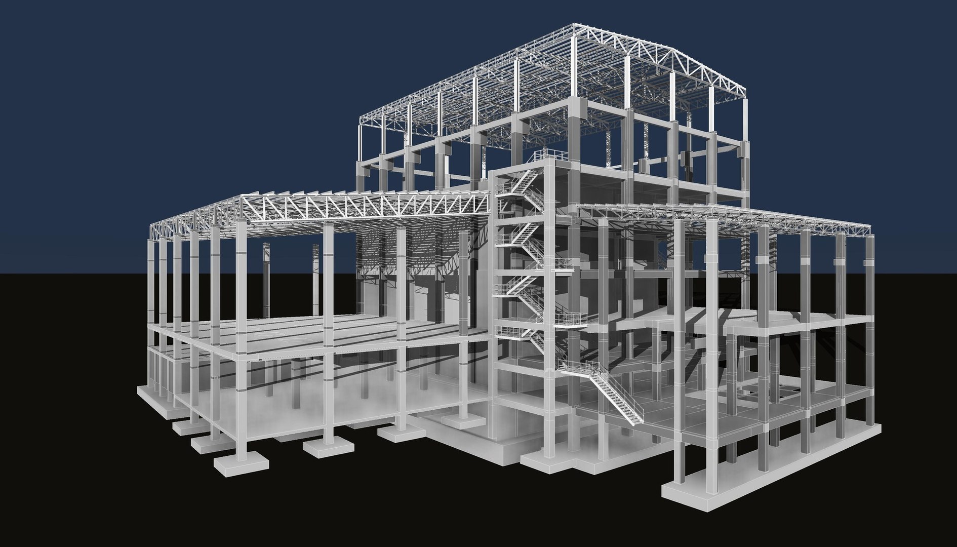 Building In REVIT(2) 3D Model - TurboSquid 2389801