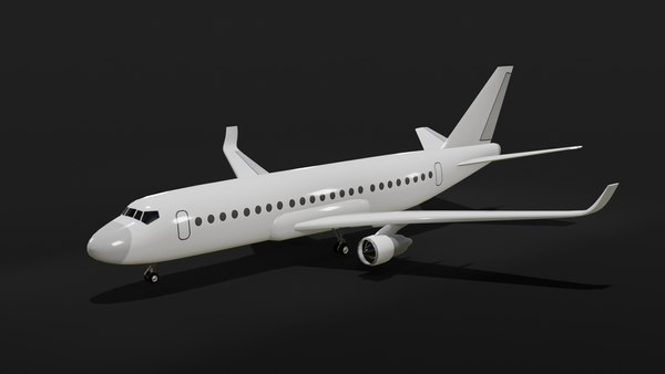 Boeing 737 generick white scale model - TurboSquid 2032228