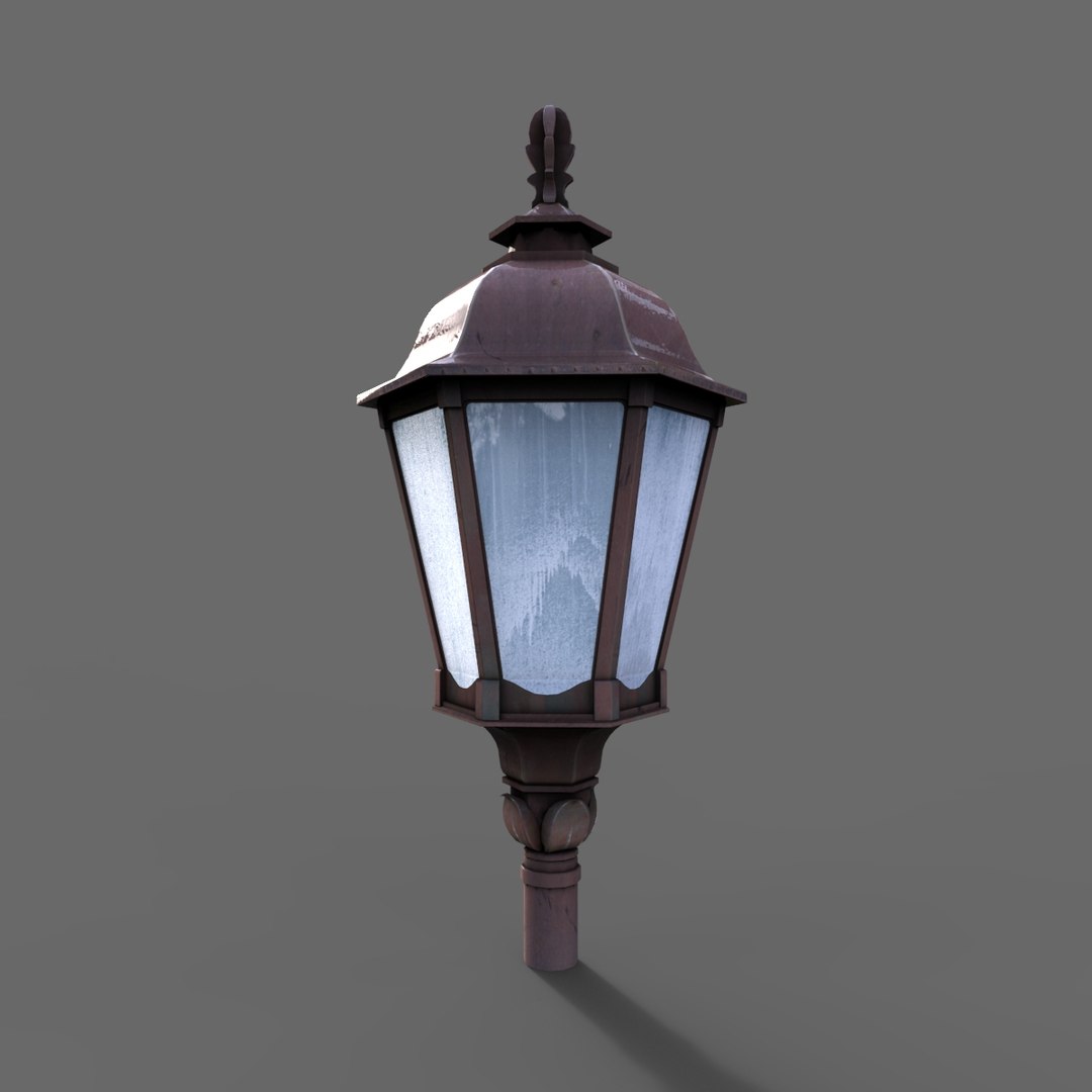 3D street lamp model - TurboSquid 1302557