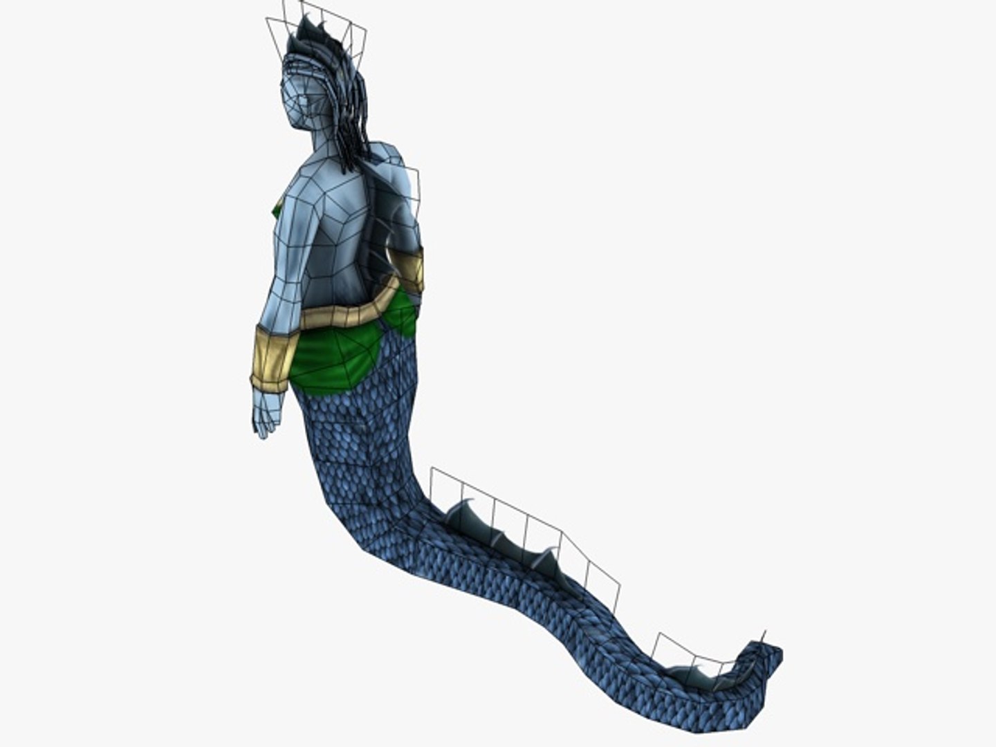 Female Naga 3d Max