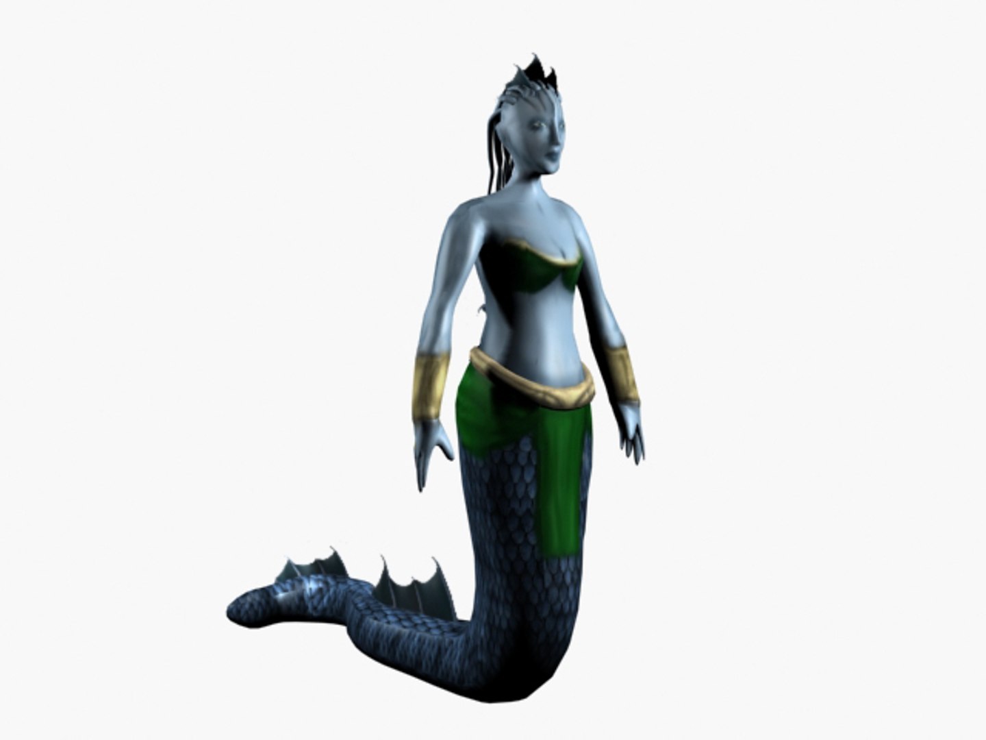 Female Naga 3d Max