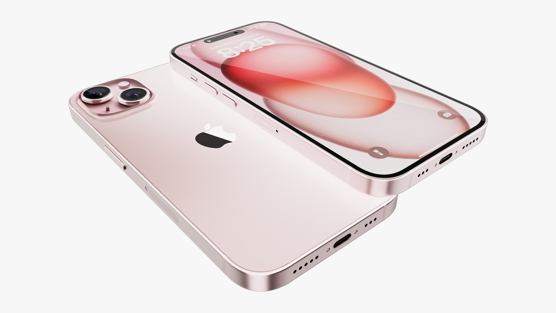 3D IPhone 15 Pink - TurboSquid 2149200