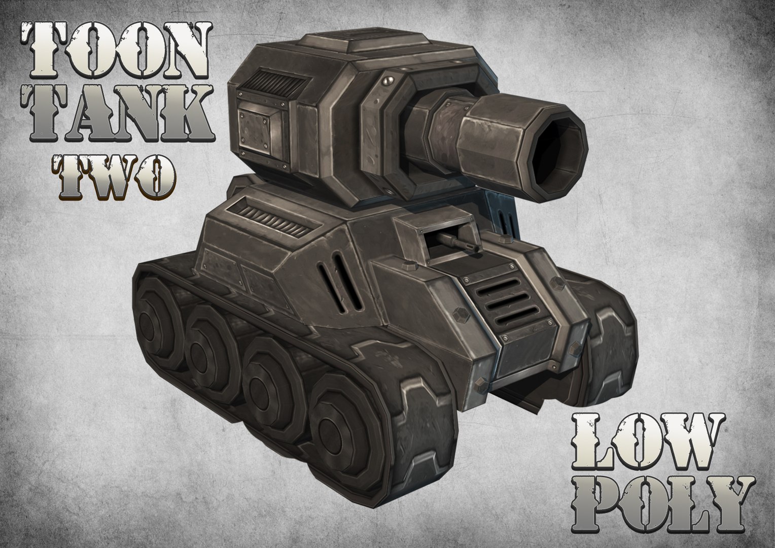 Toon Tank 02 3d 3ds