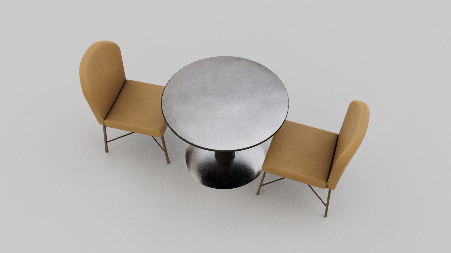 3D Model Table And Chair - TurboSquid 2107771