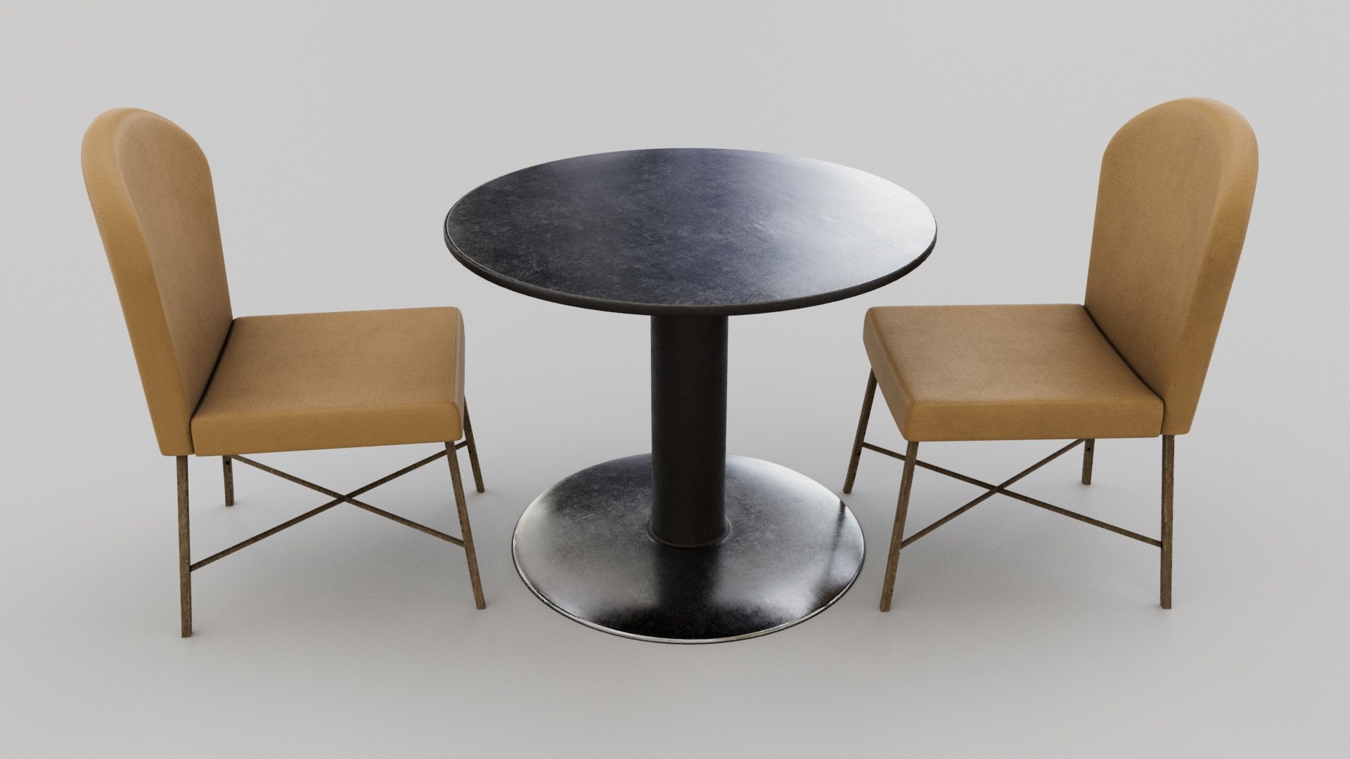 3D Model Table And Chair - TurboSquid 2107771