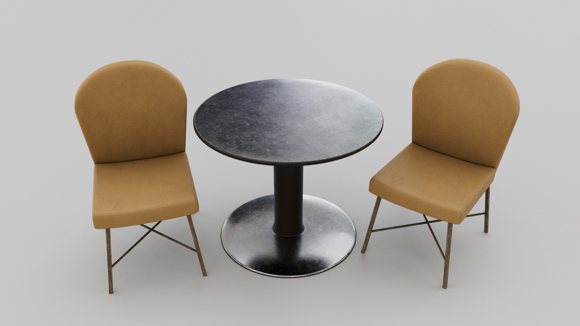 3D Model Table And Chair - TurboSquid 2107771