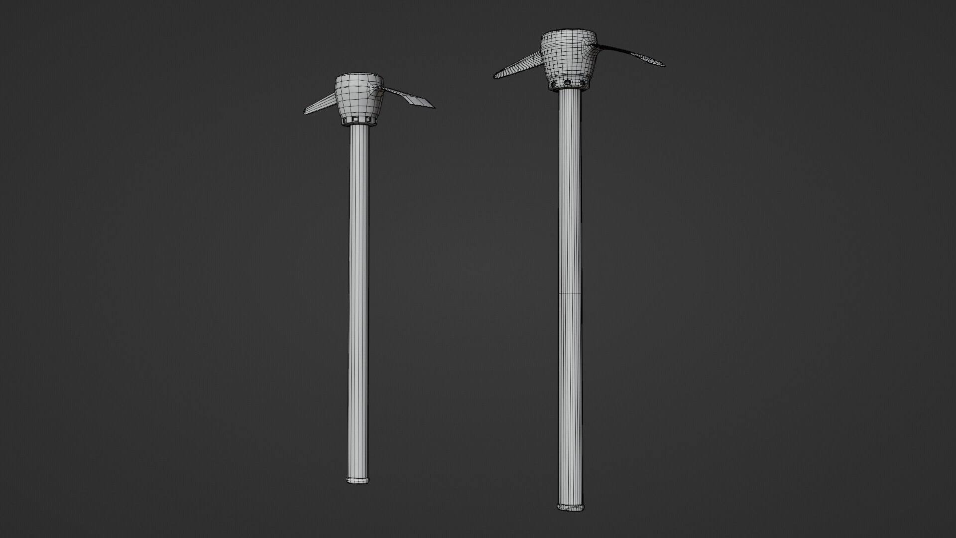 3D Model Pickaxe - Low And High Poly - TurboSquid 1832650