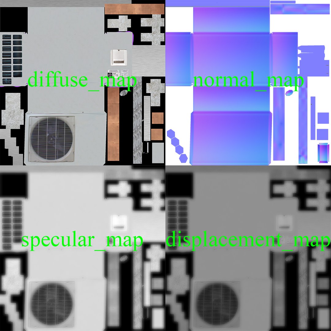 3d Model Air Conditioner