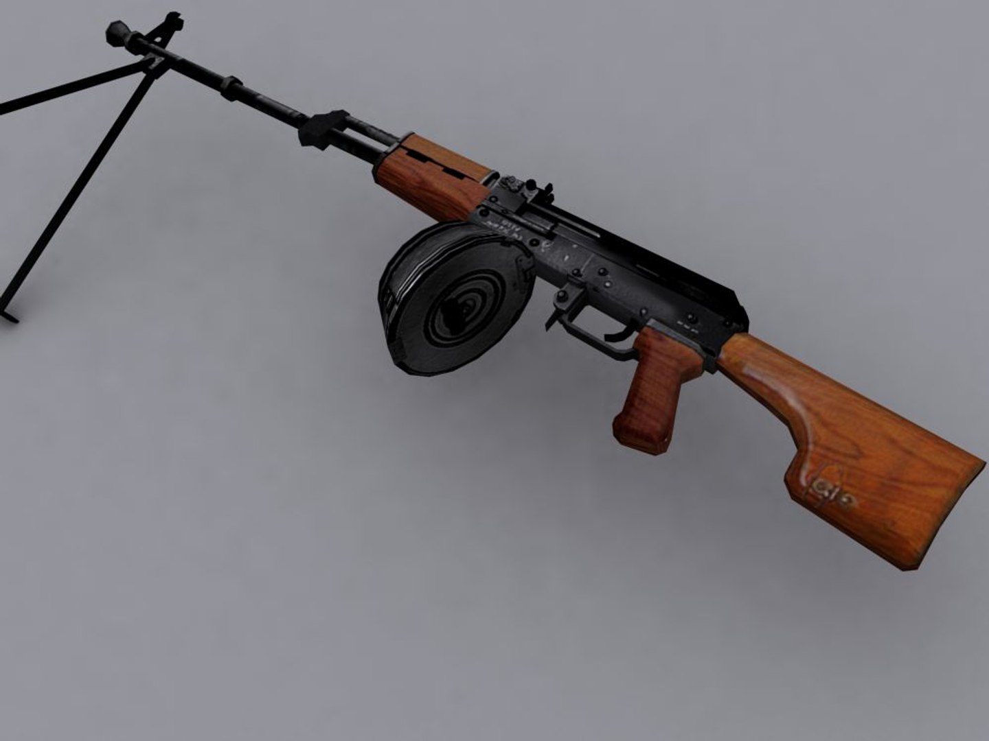 machinegun rpk 3ds