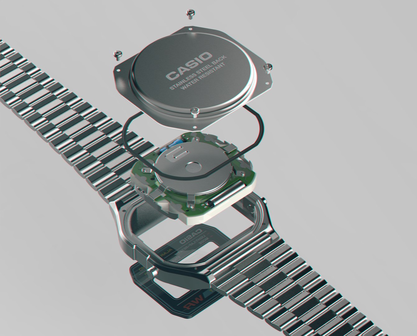 3D Model Casio Classic - TurboSquid 1421300