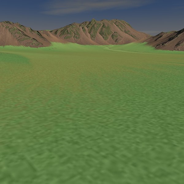 level terrain 3d model