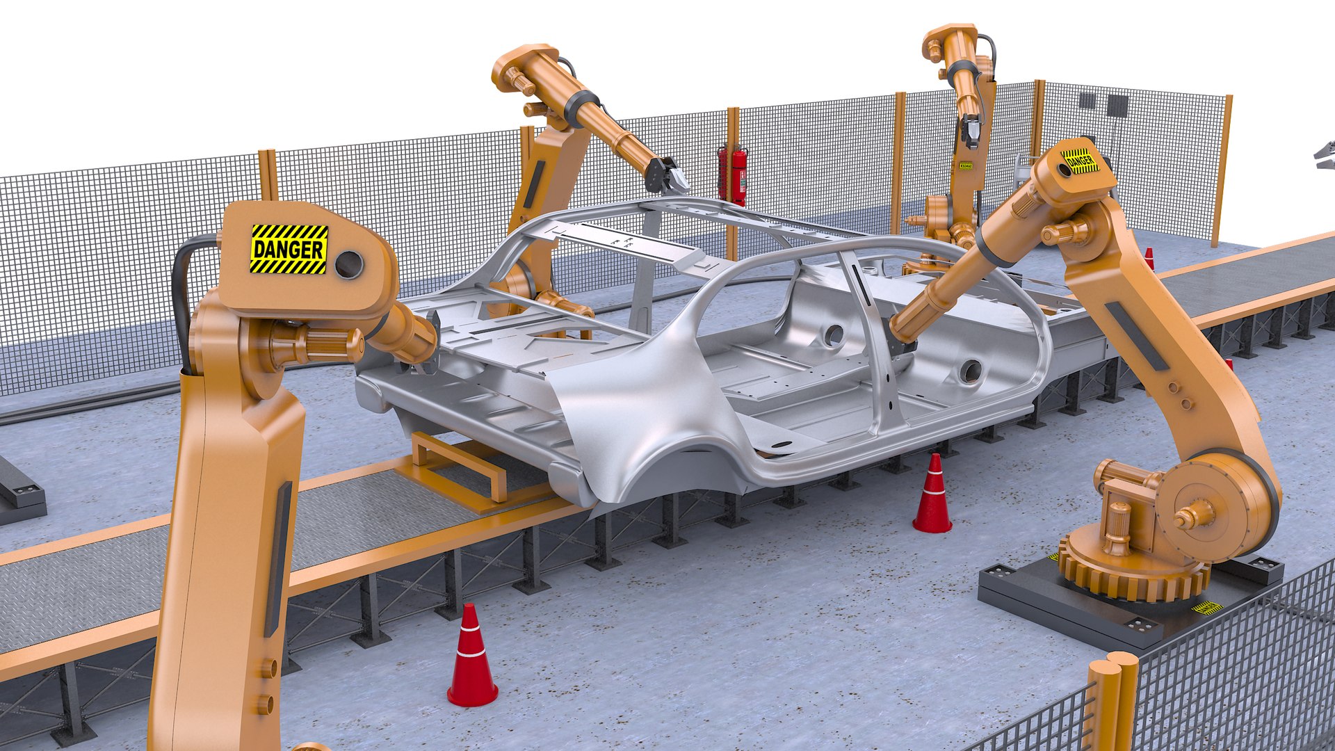 3D Car Body Welding - TurboSquid 1712628