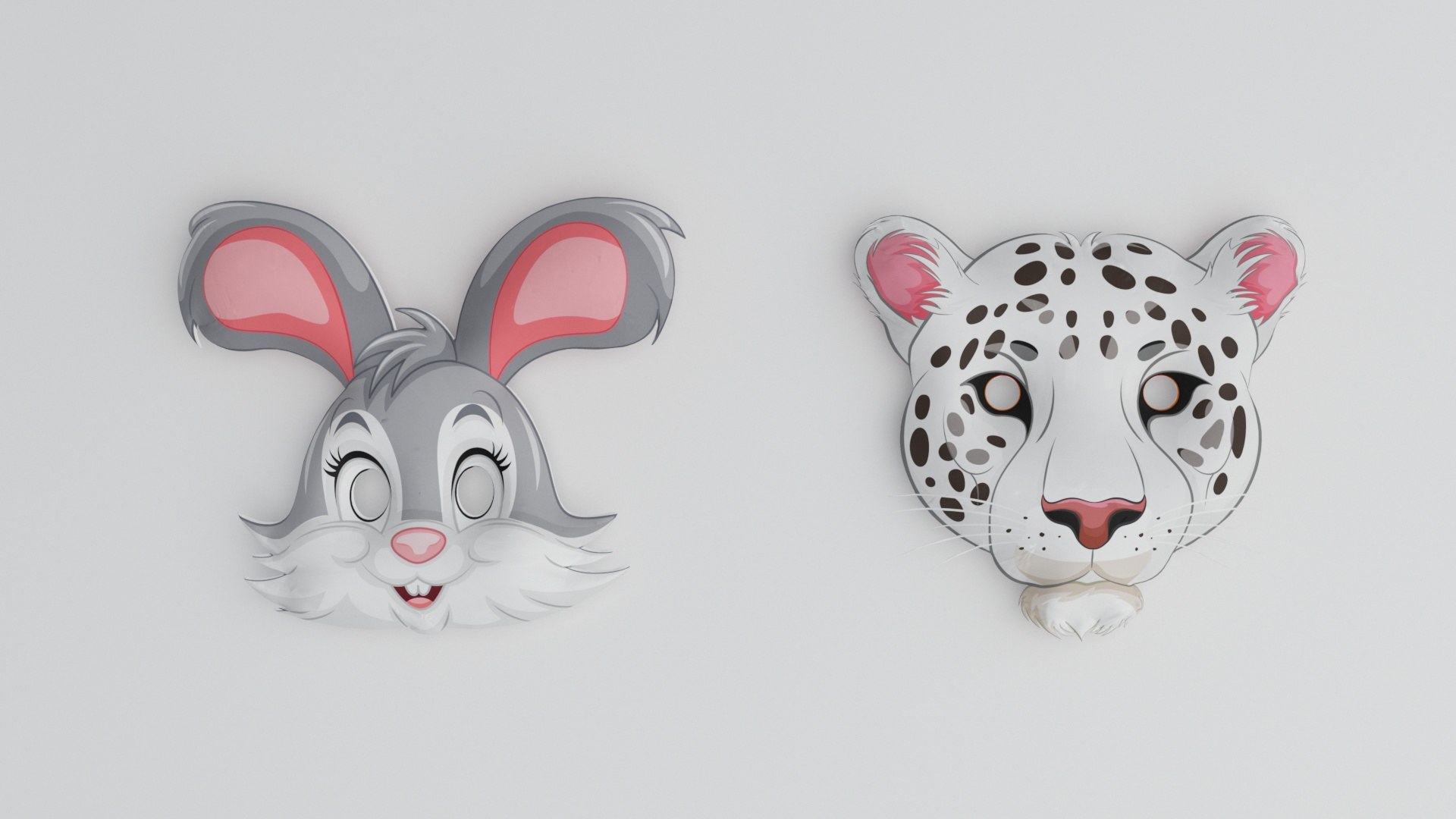 3D Animal Mask Collection - TurboSquid 2180330