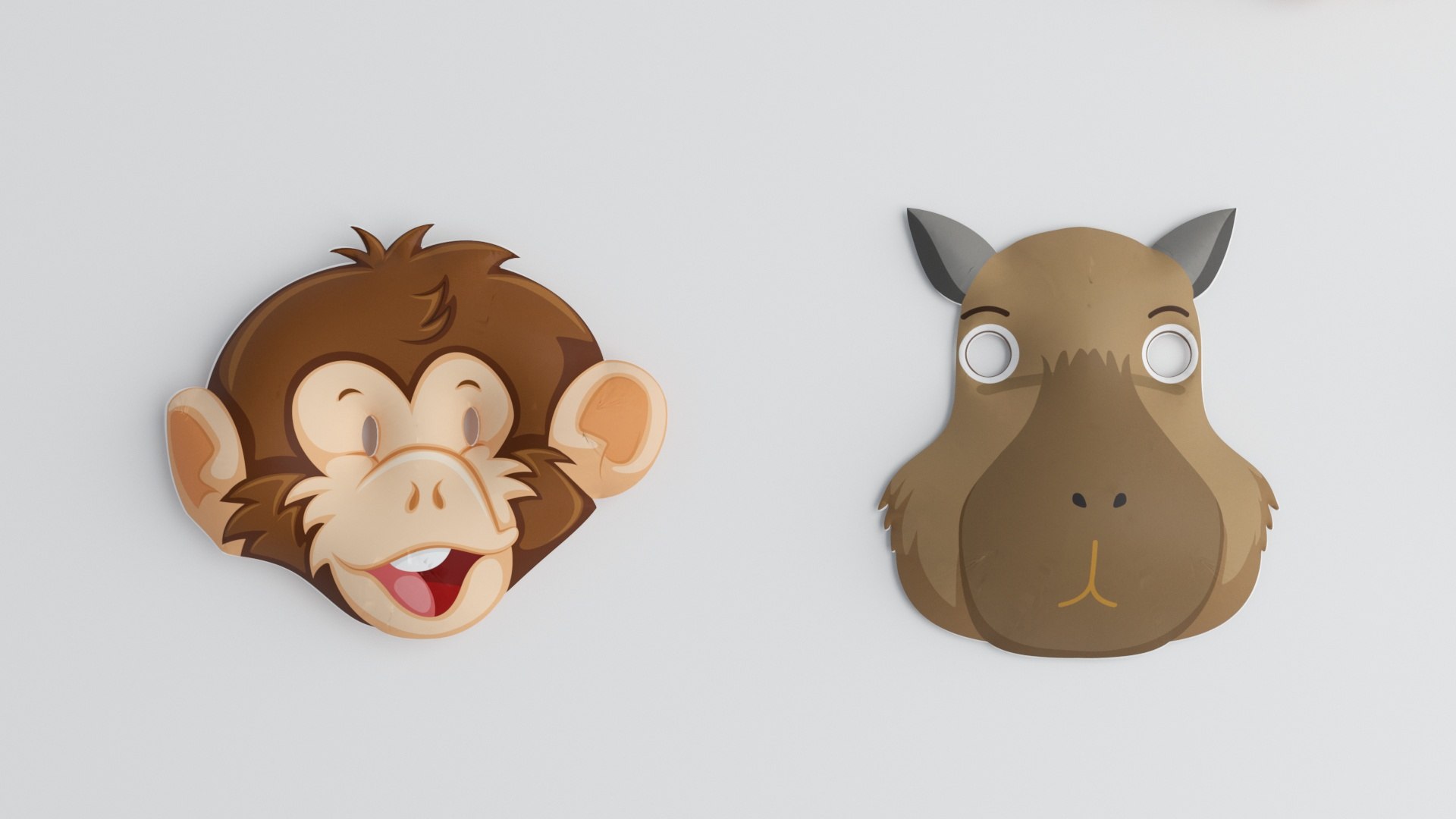 3D Animal Mask Collection - TurboSquid 2180330