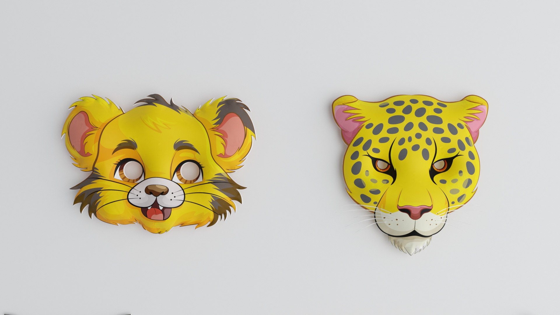 3D Animal Mask Collection - TurboSquid 2180330