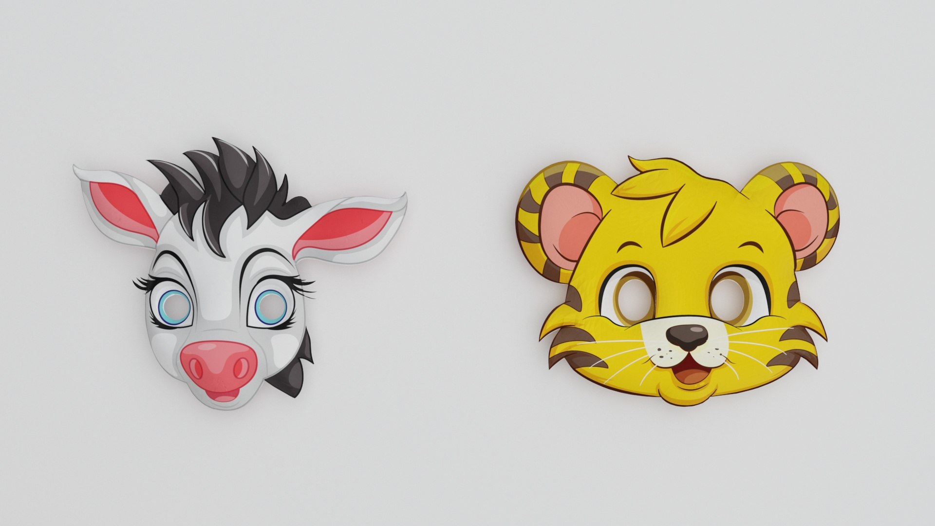 3D Animal Mask Collection - TurboSquid 2180330