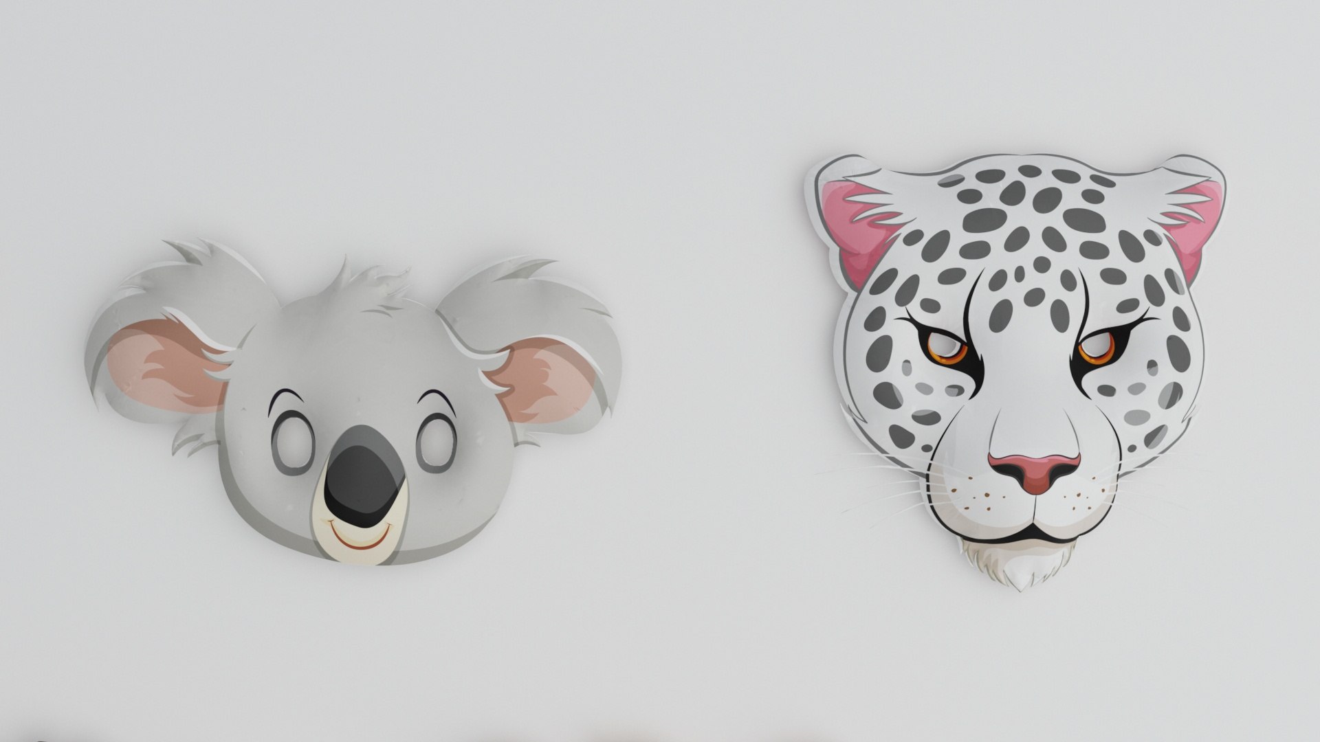 3D Animal Mask Collection - TurboSquid 2180330