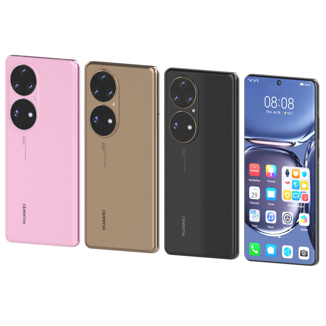 Huawei P50 Pro model - TurboSquid 1768351