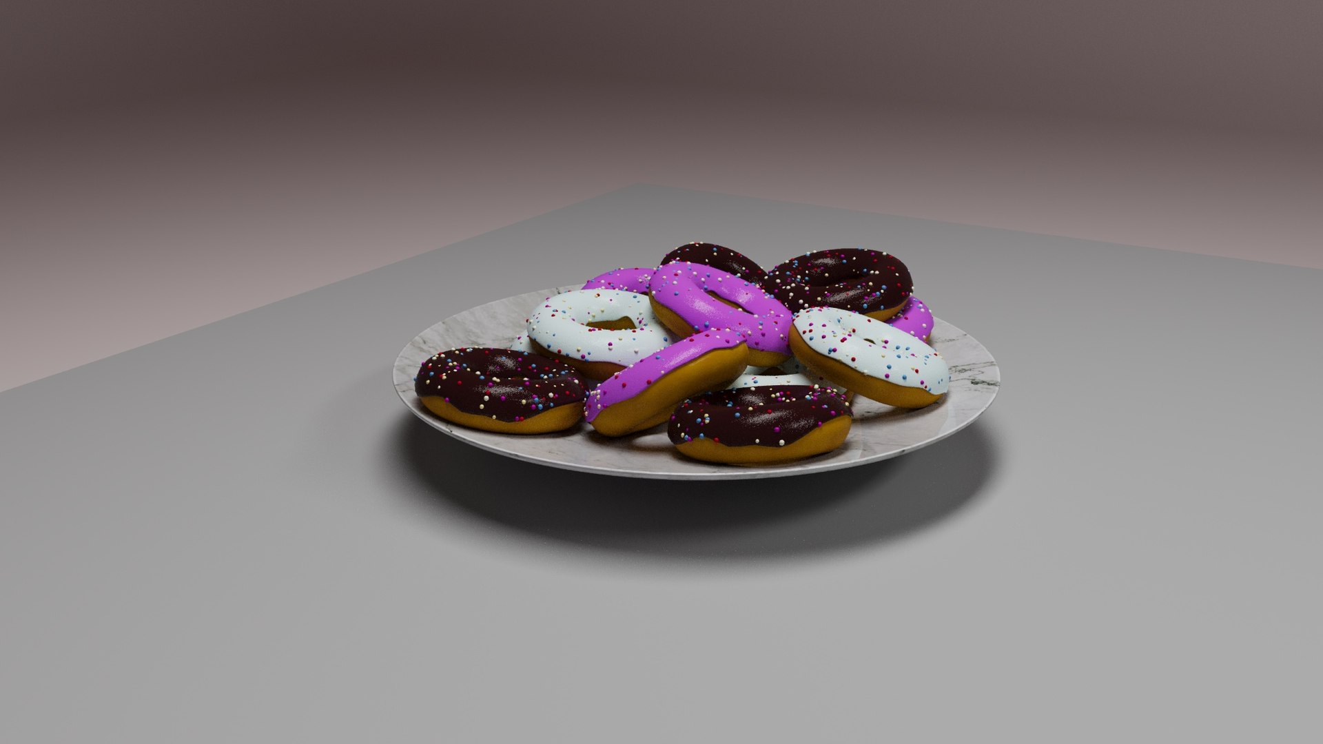 Donut 3D Model - TurboSquid 2370317