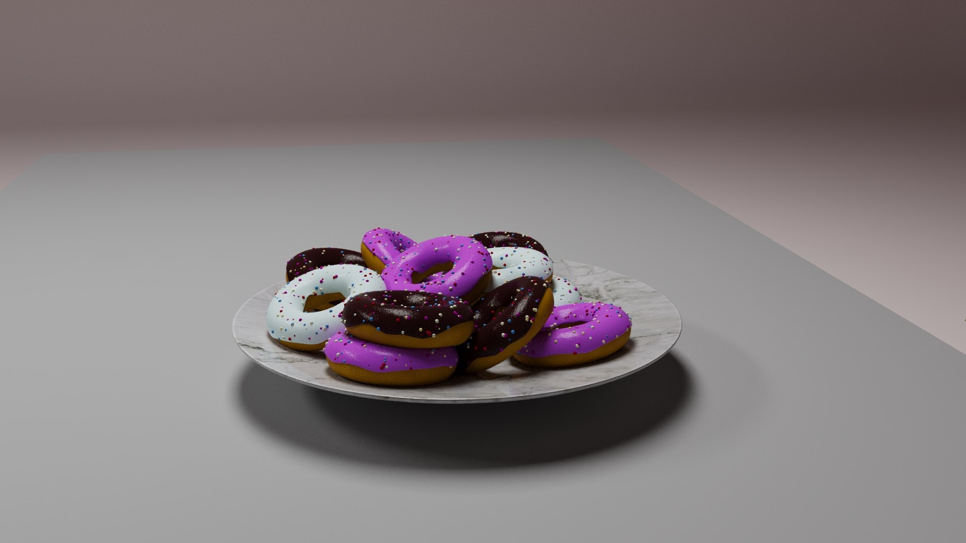 Donut 3D Model - TurboSquid 2370317