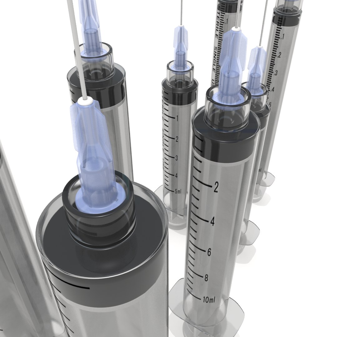 Syringes Needle 3d Max