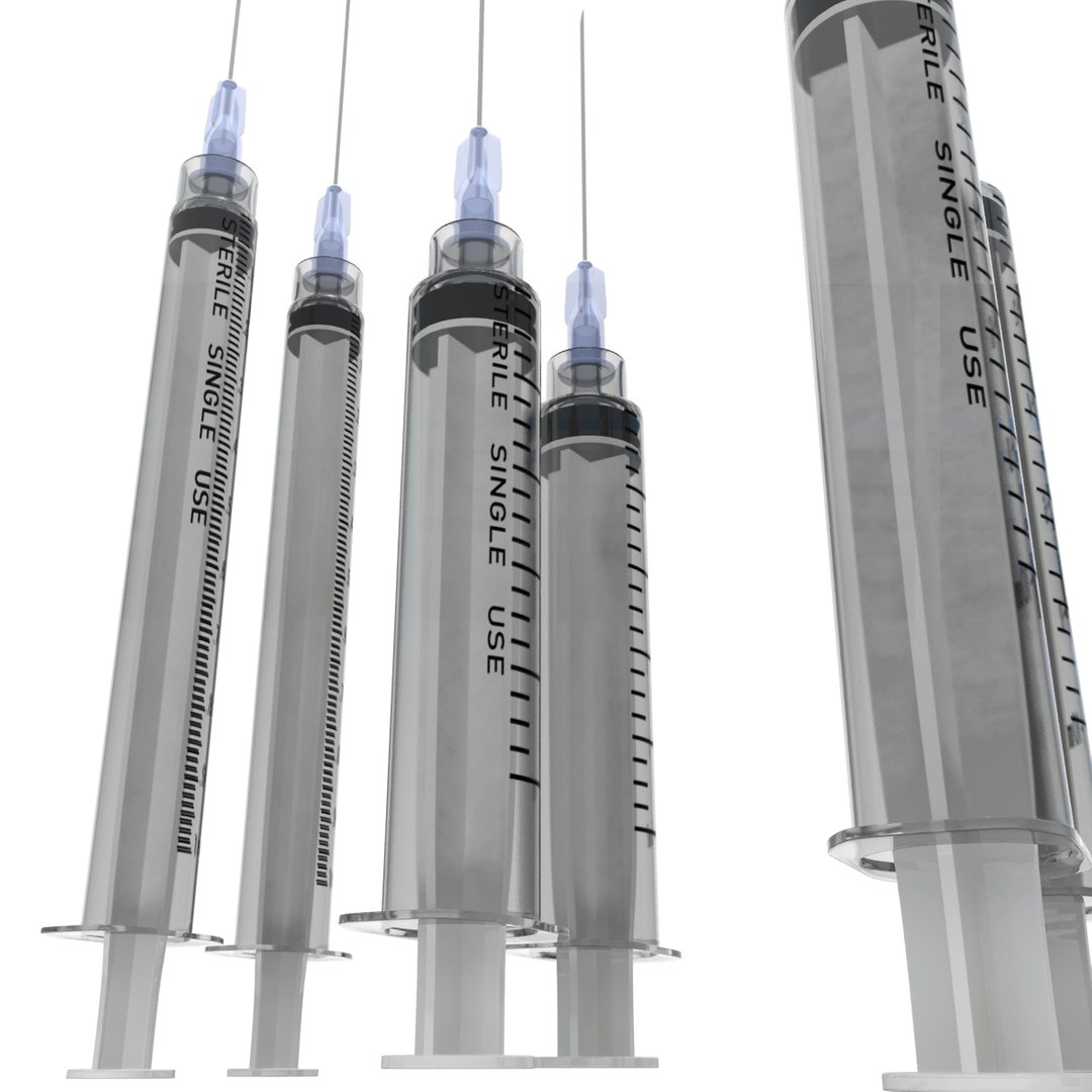 Syringes Needle 3d Max