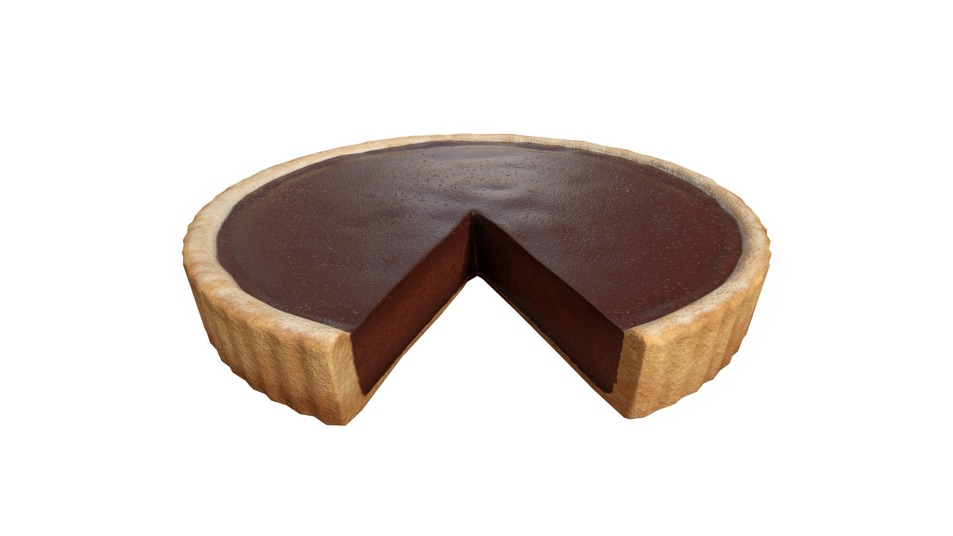 ChocolatePieChart 3D model - TurboSquid 2080887