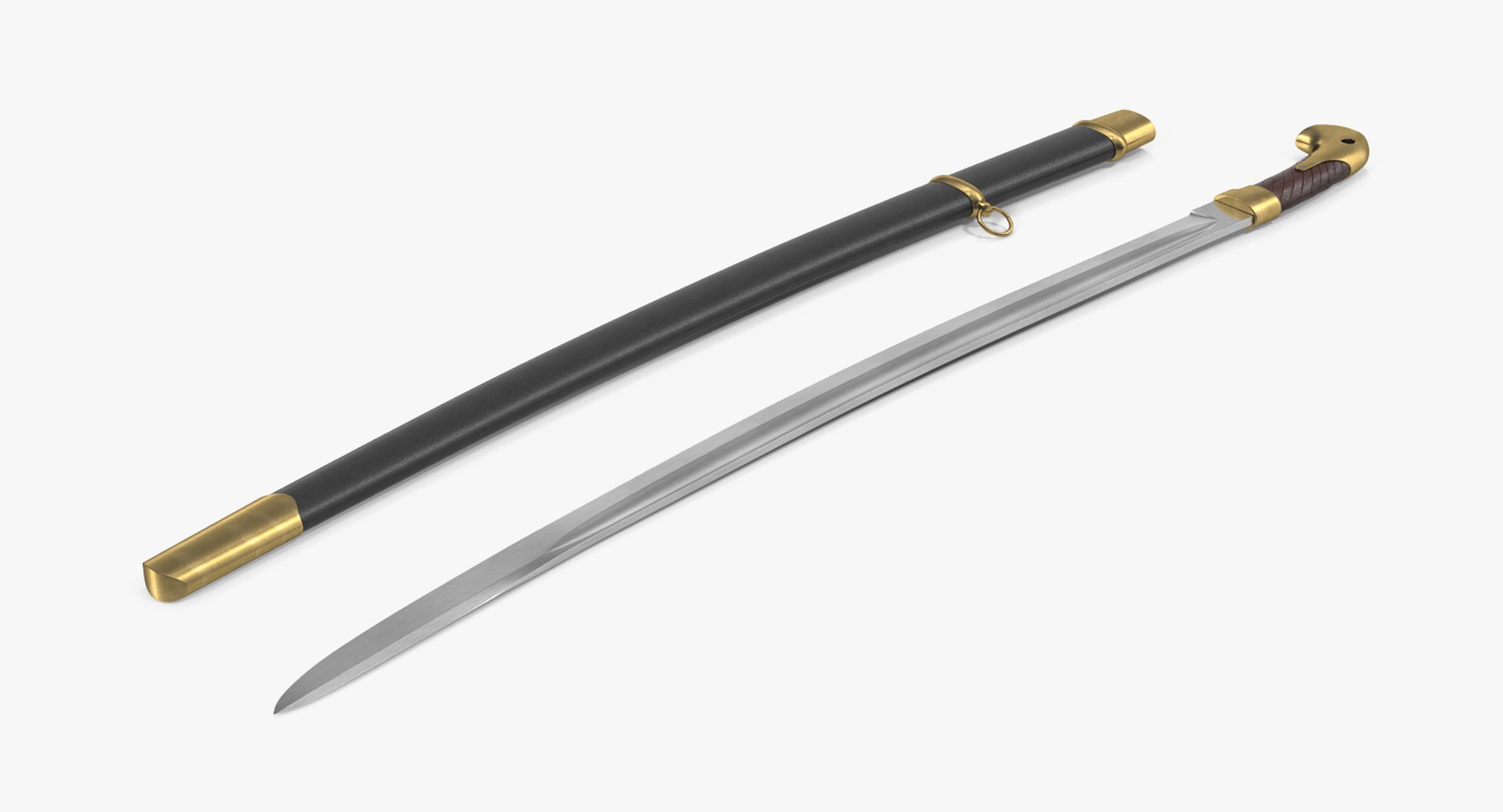 3d Soviet Era Cossack Sabre Model