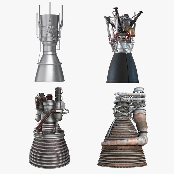 Rocket Engine 3D Models for Download | TurboSquid
