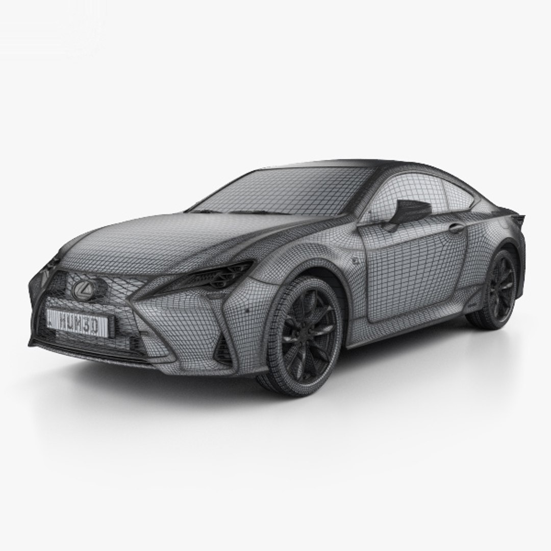 Lexus rc hybrid 3D model - TurboSquid 1498857