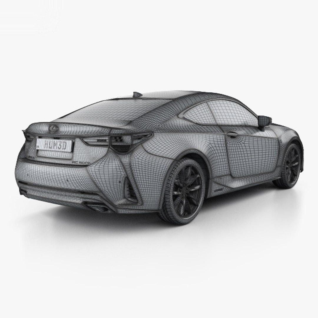 Lexus rc hybrid 3D model - TurboSquid 1498857