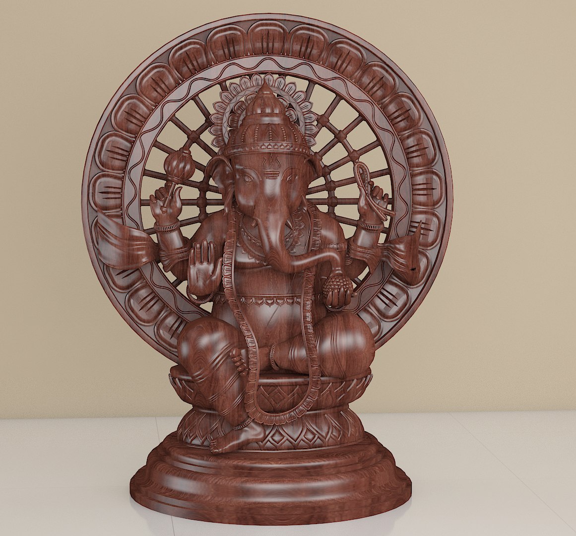 Sculpture Ganesh Model - TurboSquid 1389991