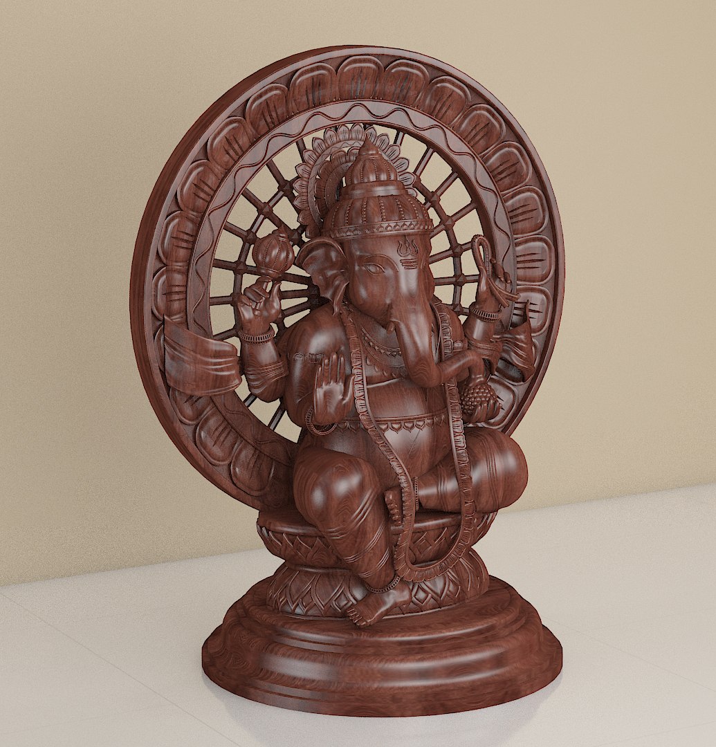 Sculpture Ganesh Model - TurboSquid 1389991