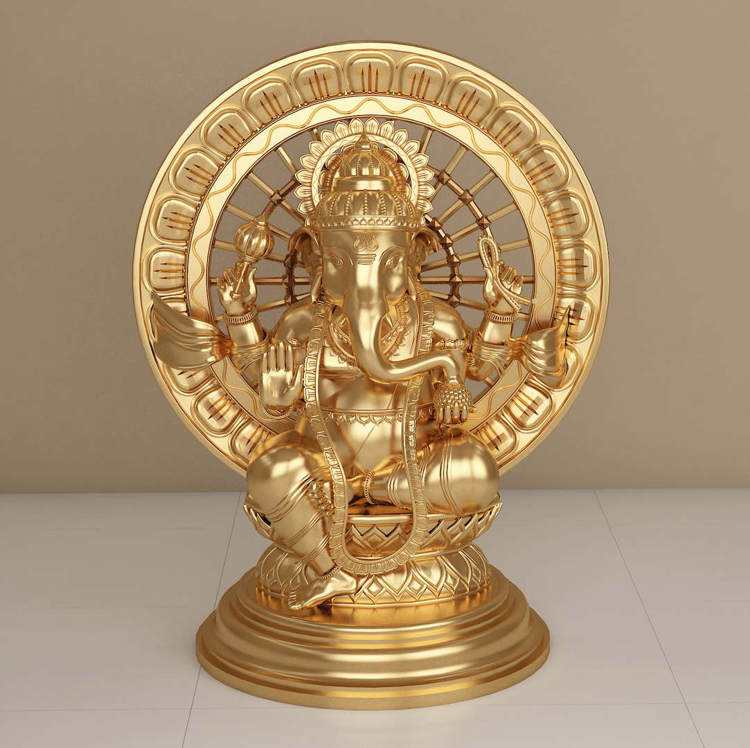 Sculpture ganesh model - TurboSquid 1389991