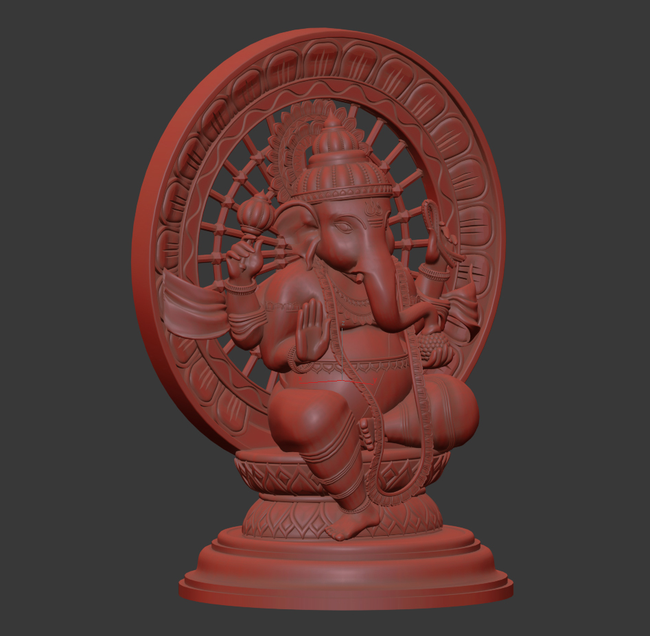 Sculpture ganesh model - TurboSquid 1389991