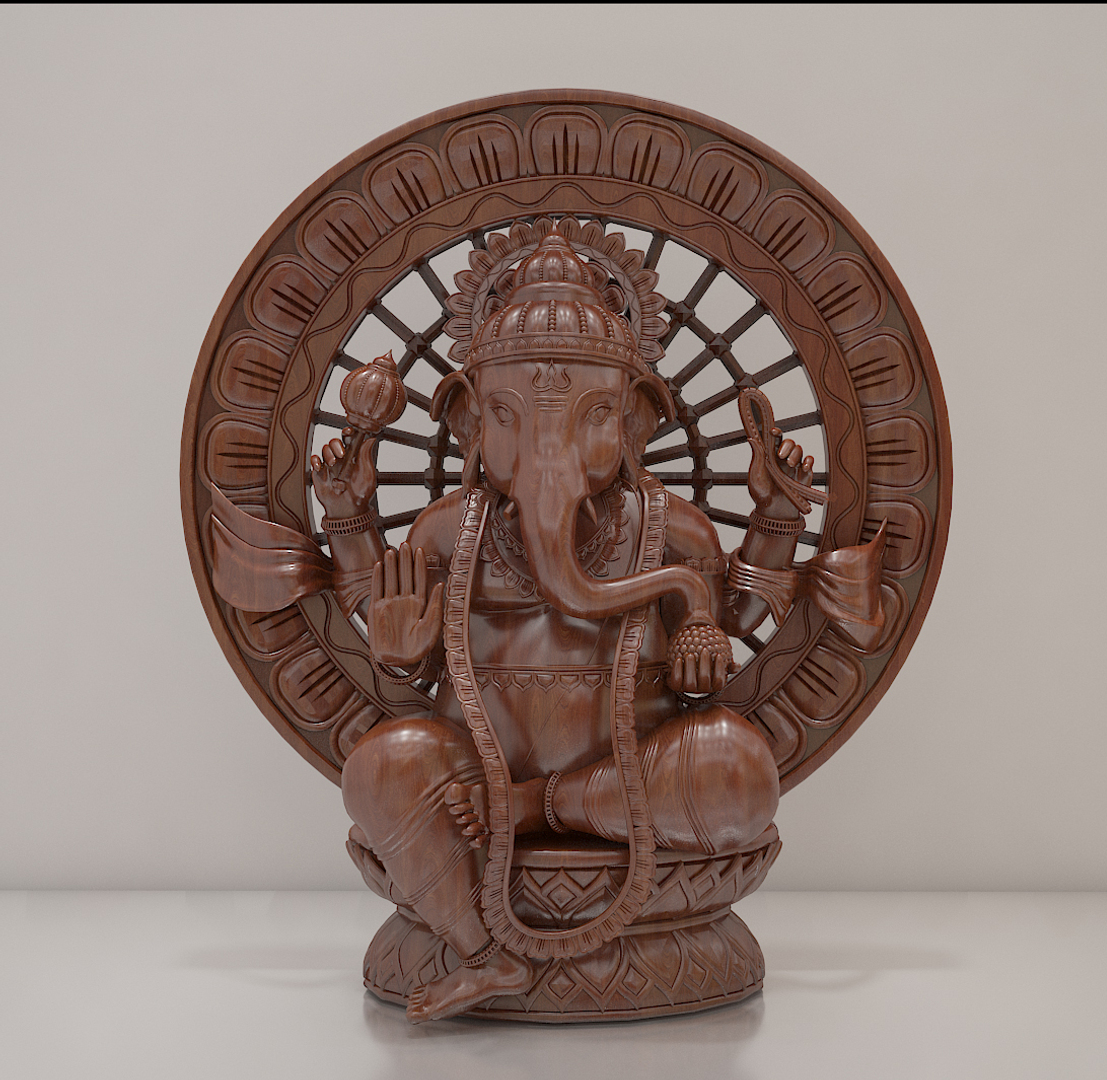 Sculpture ganesh model - TurboSquid 1389991
