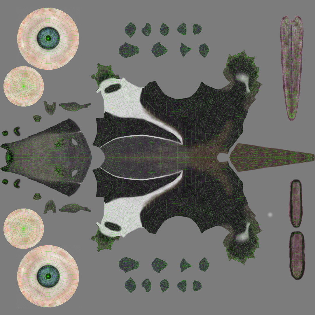 Anteater animal mammal 3D model - TurboSquid 1666822