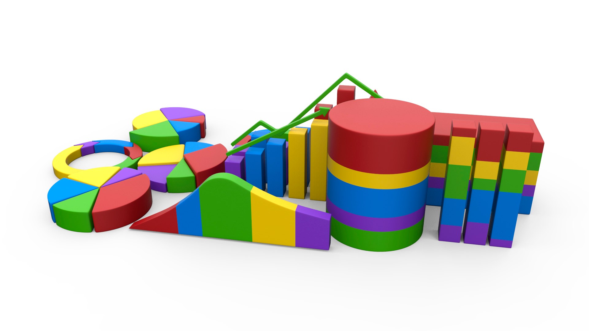 3D Charts Model - TurboSquid 1487549