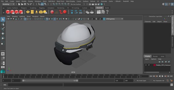 modelo 3d Casco Trimble XR10 HoloLens 2 - TurboSquid 1845828