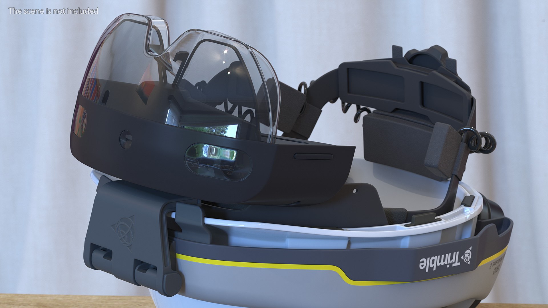 3D Trimble XR10 HoloLens 2 Helmet model - TurboSquid 1845828