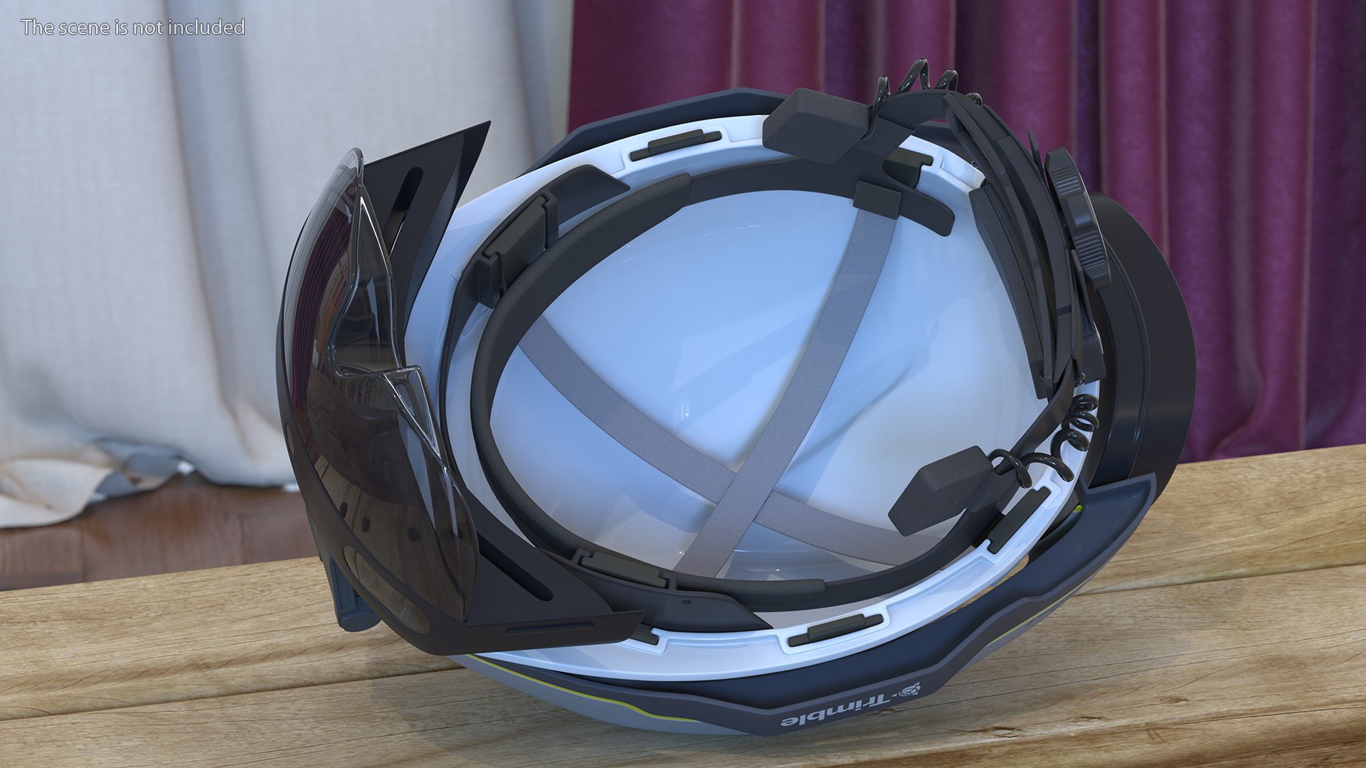 3D Trimble XR10 HoloLens 2 Helmet model - TurboSquid 1845828