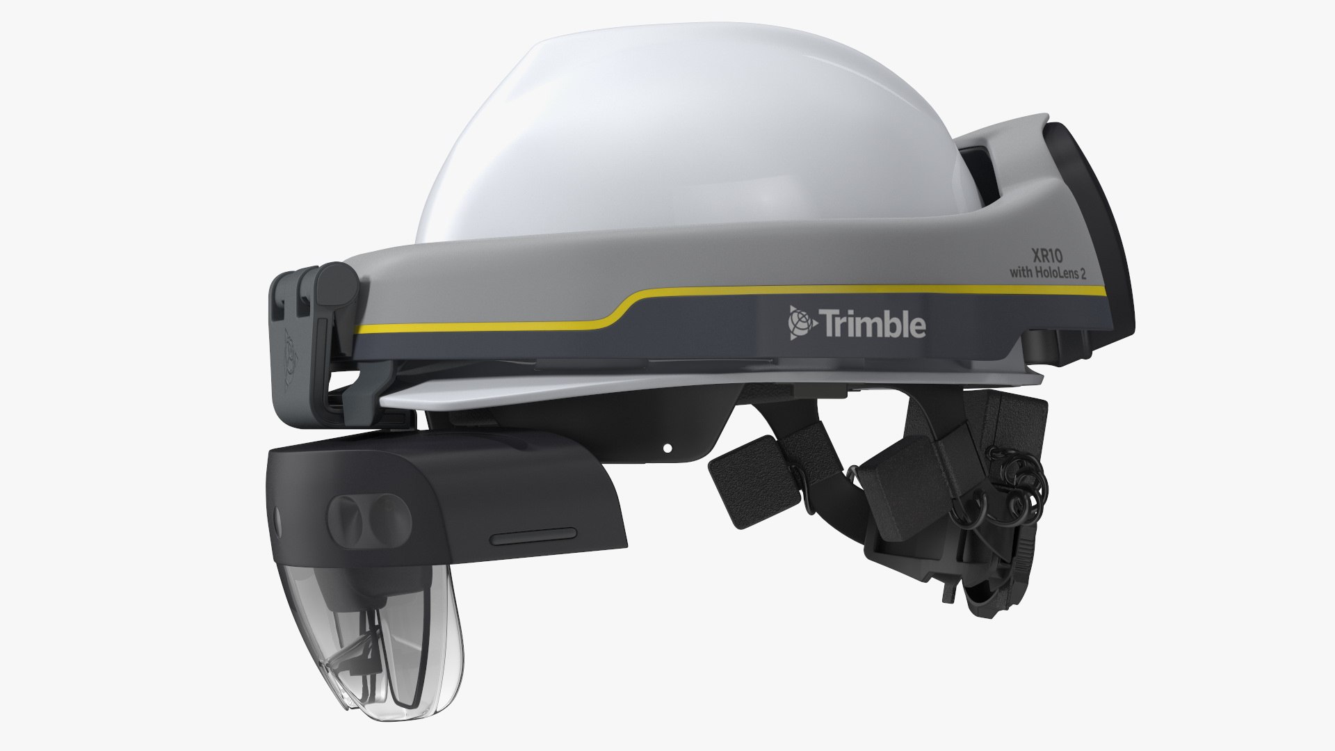 3D Trimble XR10 HoloLens 2 Helmet model - TurboSquid 1845828