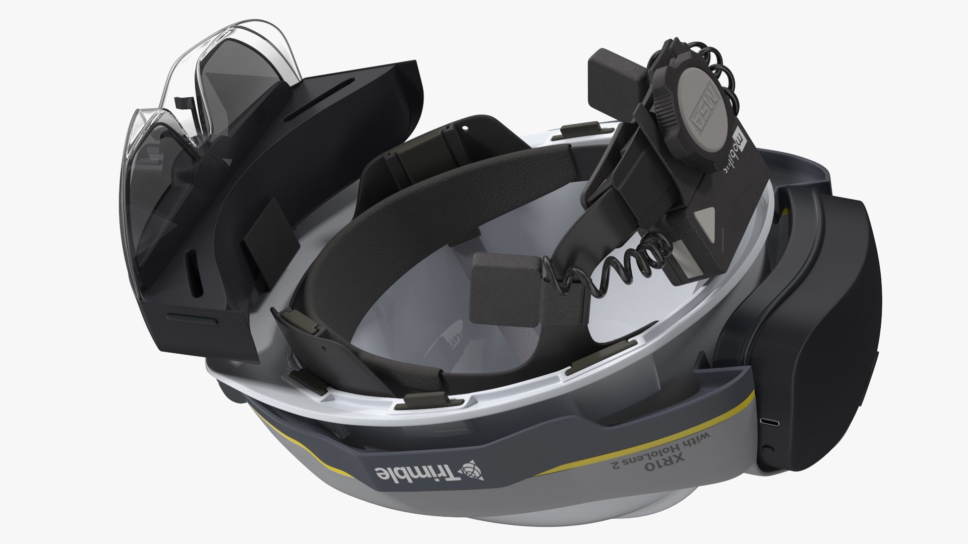 3D Trimble XR10 HoloLens 2 Helmet model - TurboSquid 1845828