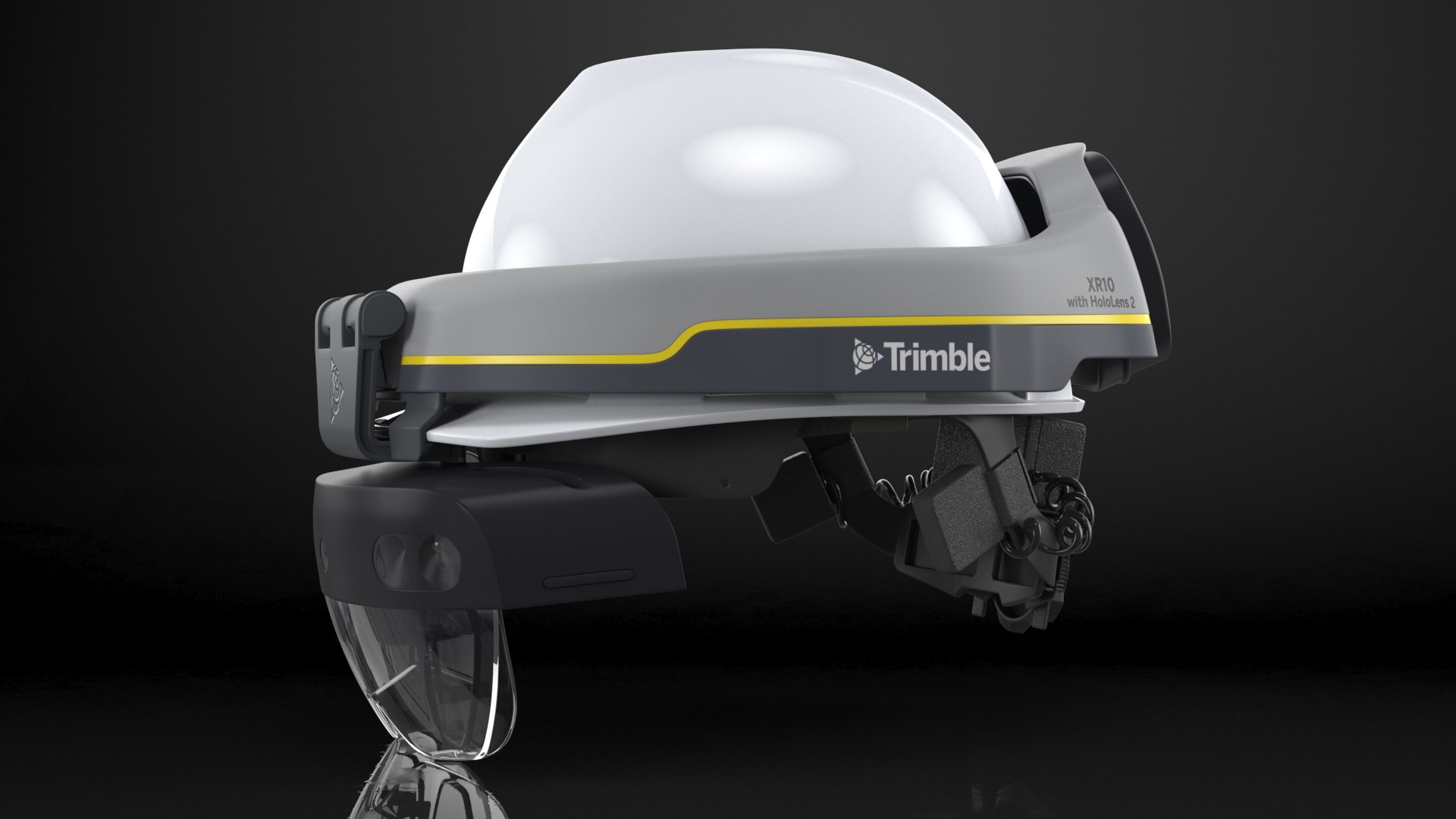 3D Trimble XR10 HoloLens 2 Helmet model - TurboSquid 1845828
