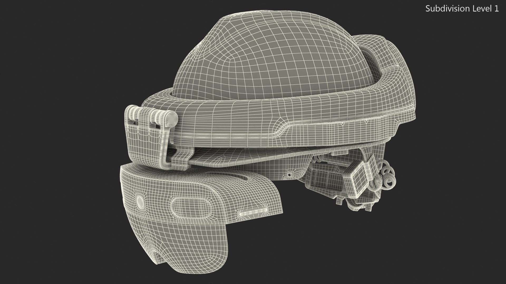 3D Trimble XR10 HoloLens 2 Helmet model - TurboSquid 1845828