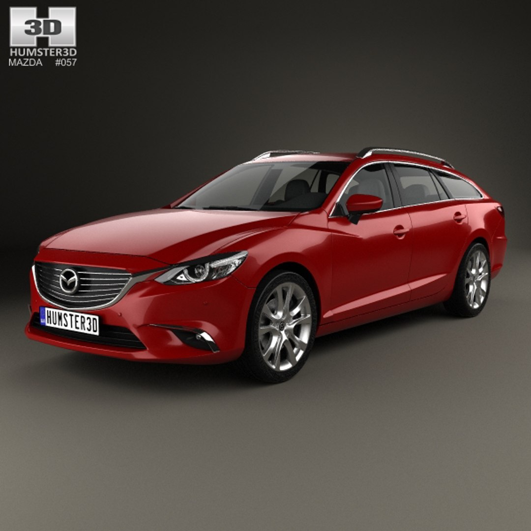 3D mazda 6 gj model - TurboSquid 1259626
